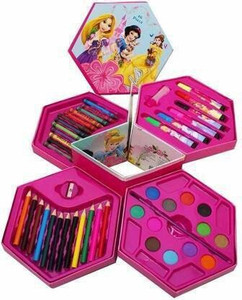 Flipkart.com | TOPUP 46 Pieces Art Set Colour Kit Colors Box Color ...