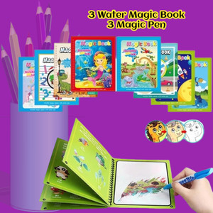 Flipkart.com | AirSoft 3 Coloring Magic Book Doodle Painting Board For ...