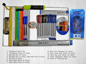 Flipkart.com | MyStationeryBox Doms Exam Kit with Geometry - Exam Kit