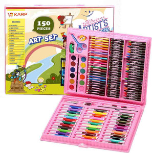 Flipkart.com | KARP 150 Pcs Children Deluxe Art Drawing Crayon Color ...