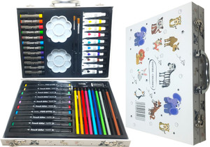Flipkart.com | PW PENCILWALA Artist Colour Set – Animal print Color Box ...