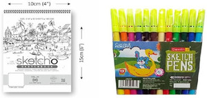 Flipkart.com | Camlin SKETCHO A6 + 12 SHADE SKETCH PEN - SKETCHO A6 ...