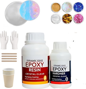 Flipkart.com | Dynamic Edge Epoxy Resin and Hardner Kit For Beginners ...