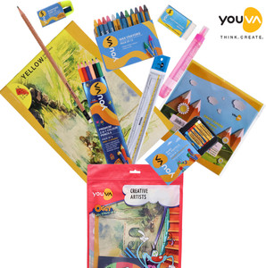 Flipkart.com | NAVNEET Youva Creative Artists Kit - Combo for Students ...