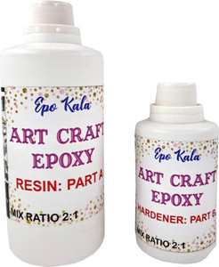 Flipkart.com | Epo Kala Resin Art Kit 450 gm. 2:1 Ratio Resin (300 gm ...
