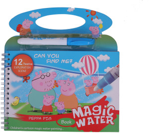 Flipkart.com | PlayKith Magic Water Coloring Book, Magic Water Reusable ...