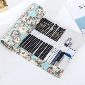 Flipkart.com | PEACORA Nyoni 29 pcs Sketch Pencil Kit Pencil Case Roll ...