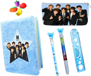Flipkart.com | Neel BTS Army Team Collection School Stationery Set-BTS ...