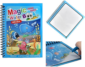 Flipkart.com | Busy Bear Reusable Magic Water Painting Book Doodle Pen ...