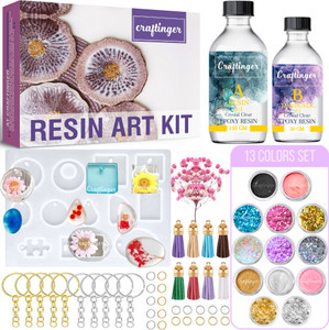 Flipkart.com | Craftinger Resin Keychain Making Kit With Tassel - Craft Kit