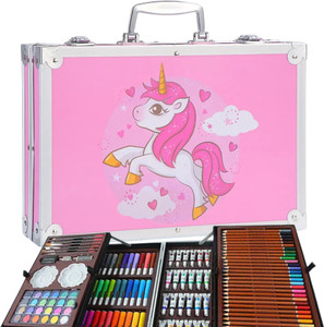 Flipkart.com | CRAFTY CUDDLE Big Suitcase Color Set for Drawing ...