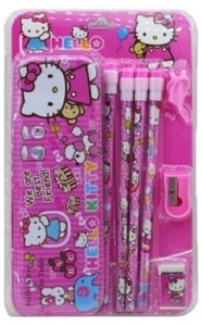 Flipkart.com | AuM Hello Kitty Pencil Box with Pencil Eraser, Sharpener ...