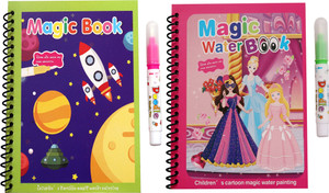 Flipkart.com | PlayKith Water Magic Book For Kids with Magic Pen and ...