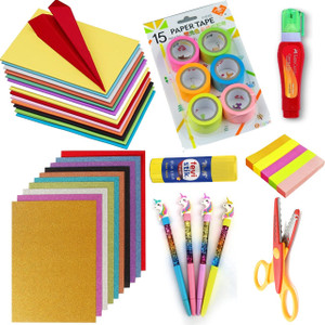 Flipkart.com | MBS SATR MBS Art & Craft Kit for Kids neon tape with ...