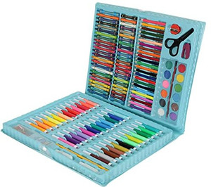 Flipkart.com | MAKHAI blue drawing kit - Portable art Set