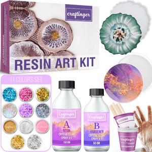 Flipkart.com | Craftinger Resin Coaster Making kit - Resin Coaster kit
