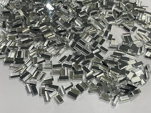 Flipkart.com | erthenterprise Rectangle Shape Mirror Beads for lippan ...