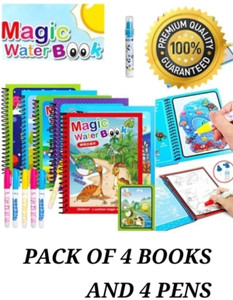 Flipkart.com | Ziggy Reusable Magic Water Pen Book Doodle Kids Painting ...