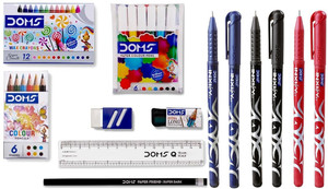 Flipkart.com | DOMS Perfect Value Pack | Kit for School Essentials FOR ...
