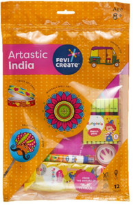 Flipkart.com | Fevicreate Artastic India Craft Kit Project Book, 12 ...