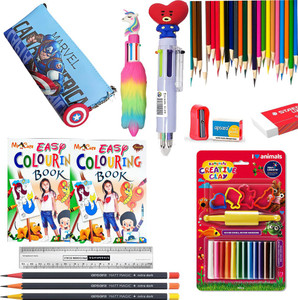 Flipkart.com | YAKONDA Colouring book/pen/glitter pen kit/Painting Kit ...