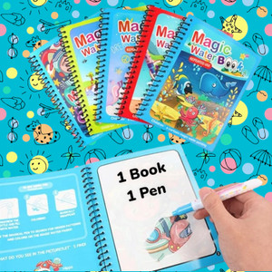 Flipkart.com | FlyTouch 1 Magic Water Book With Magic Pen Painting ...