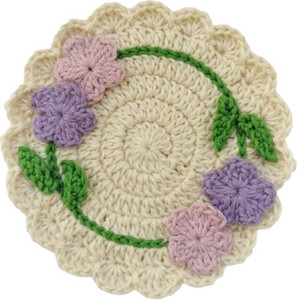 hand mdade crafting Hand Made Crochet Functional Mat for cups ...