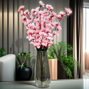 Akaar Akaar Pink Blossom Bunch- Pack of 1 Pink Cherry Blossom ...
