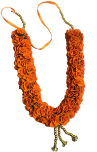 CROWN NIMREET Artificial Flower Garland Mala for Photo Frame Decorating ...