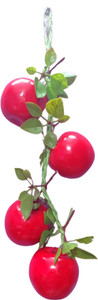 CLOUDEX Artificial Red Apple Fruit String For Home,Garden,Shops,Wall ...