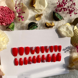 nail knack Paint me Red Presson Nails Paint me Red - Price in India ...