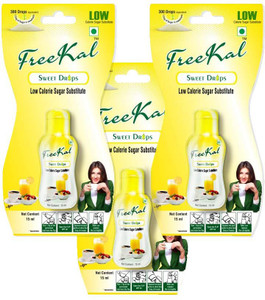Freekal Sugar-Free, 300 Drops, Diabetic Care, ZERO-Calorie Sucralose ...