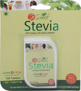 SO SWEET Stevia Tablets Sugar Free 100% Natural Sweetener Price in ...