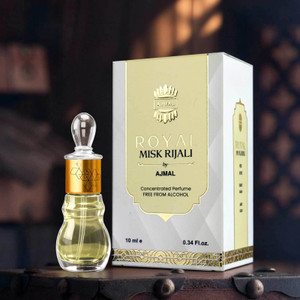 Ajmal Royal Misk Rijali | Musky Fragrance | Long Lasting 10ML For Men ...