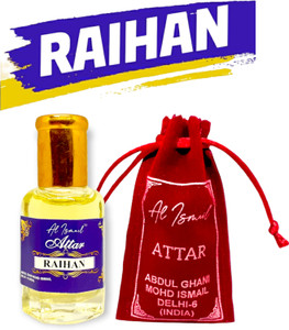 Al Ismail Raihan Attar 12 ml / Natural Attar Roll-on / Unisex / Alcohol ...