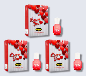 MEENA LOVE YOU (PACK OF 3) Floral Attar Price in India - Buy MEENA LOVE ...