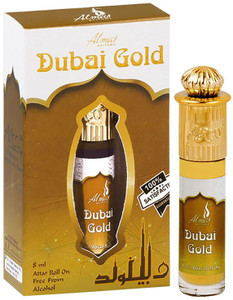 Almas Attar DUBAI GOLD | Deluxe Ittar | Alcohol Free Perfume Oil 8ML ...
