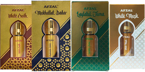 AFZAL SAFIRE MIDNIGHT, BLUE WAVE, MUKHALLAT BADAR & WHITE OUDH ATTAR ...