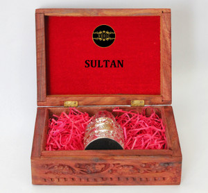 Vedic Attar SULTAN - Premium Attar with Wooden Box (Crystal Bottle ...