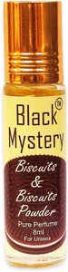 Black Mystery Premium Biscuit Powder Perfume For Unisex Herbal Attar ...