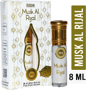 AL Hifza Madni Musk al Rijal 8Ml Luxury Unisex Non Alcoholic Roll-On ...