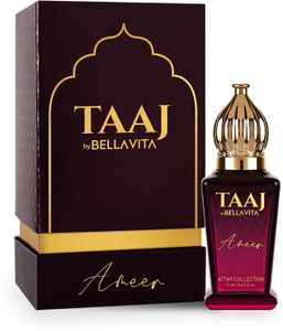 BELLAVITA TAAJ Ameer Attar|Unisex Non-Alcoholic Roll-On Attar|With ...