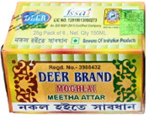 DEER BRAND Mitha Sweet Mughlai Meetha Attar 25gPack of 6 Biryani ...