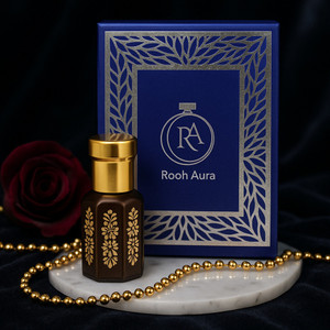 Rooh Aura Unique, Sweet & Musky fragrance Attar - Amber 12 ml Floral ...