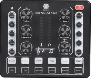 Digimore D-220 Live Streaming Sound Card, Bluetooth Audio Amplifier ...