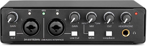 Audio Array AI-04 Black Professional 4 Channel Recording Studio Digital ...