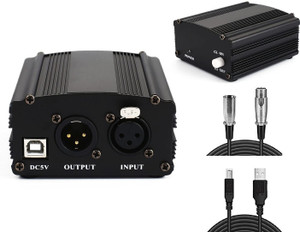 Urban Infotech 48V DC Phantom power Adapter supply for condenser ...
