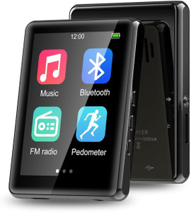 DRUMSTONE Mp4 Player with Bluetooth Full Touch Screen Music Player 32 ...