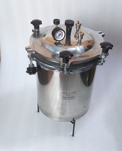 SATMED Stainless Steel Vertical Autoclave 12X15 Inch Dental Automatic ...