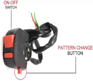 AIRSKY Hazard Flasher On Off Switch With Pattern Changing Button For ...